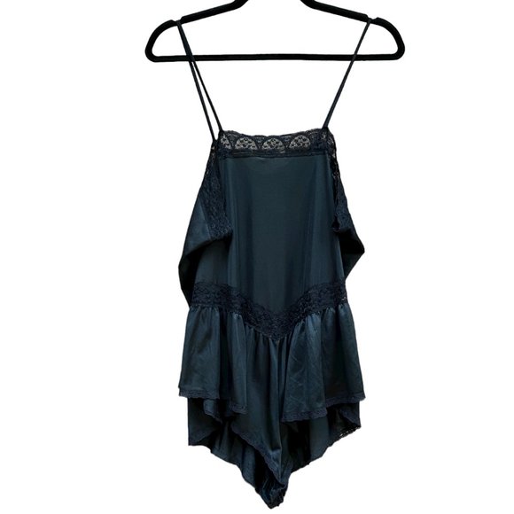 Sears | Intimates & Sleepwear | Vintage Sears Black Nylon Lace One ...